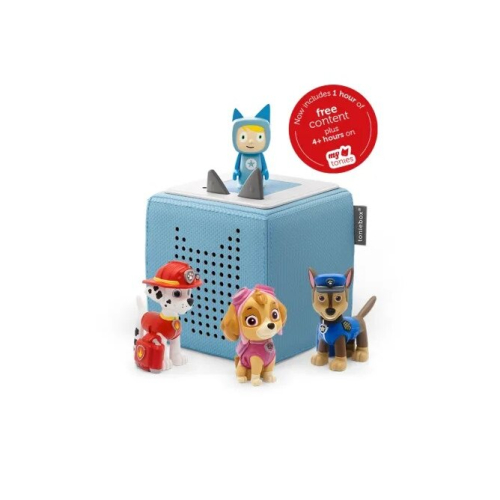 Paw Patrol Crew bundle - light blue Toniebox Bundle on OnBuy