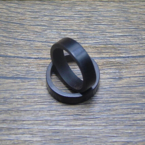 Vintage Sandalwood Ebony Natural Wood Rings Pagan Retro Pull Finger ...