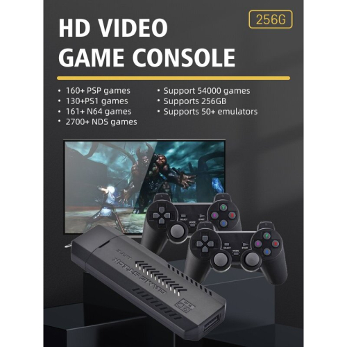 GD10 PRO 128GB 40000+ Games Retro Game Stick 4K HD TV Wireless ...
