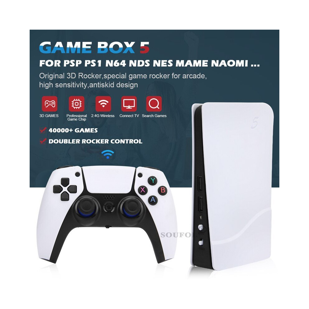 NEW GB5 Video Game Console 64GB/128GB 40000 Free Games HD TV Game Box 5 ...