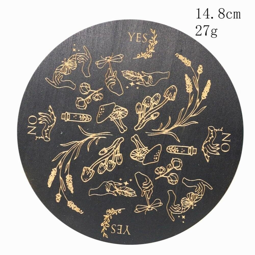 Divination Board Wooden Altar Butterfly Witchcraft Metatron Cube ...