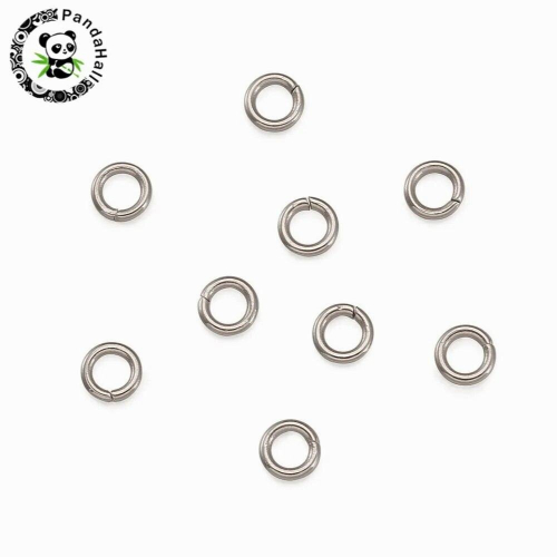 304 Stainless Steel Closed but not Soldering Jump Rings 3mm 4mm 5mm 6mm ...