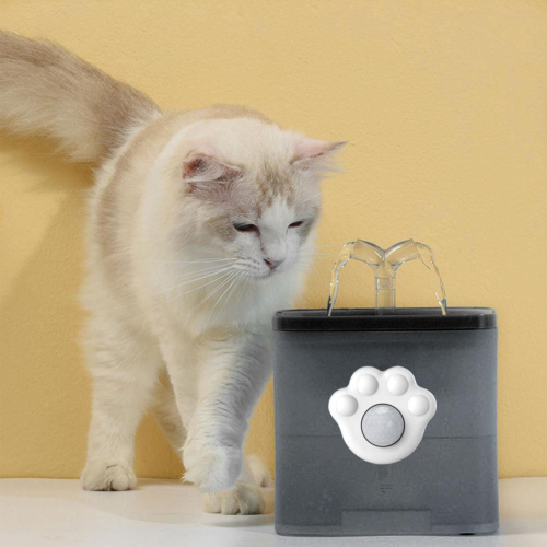 Cat Water Fountain Smart Infrared Motion Sensor Switch,Pet Cat ...