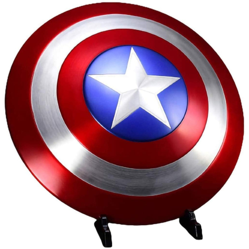 Marvel Captain America Metal Aerial Aluminum Alloy Shield Prop Replica ...