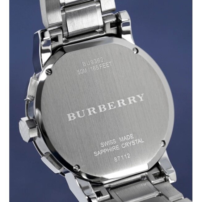 Burberry The City Watch Men's Blue Chronograph BU9363 on OnBuy