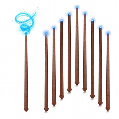 Wand,10 Pcs Light and Sound Toy Wizard Wands,Illuminating Wand,Party ...
