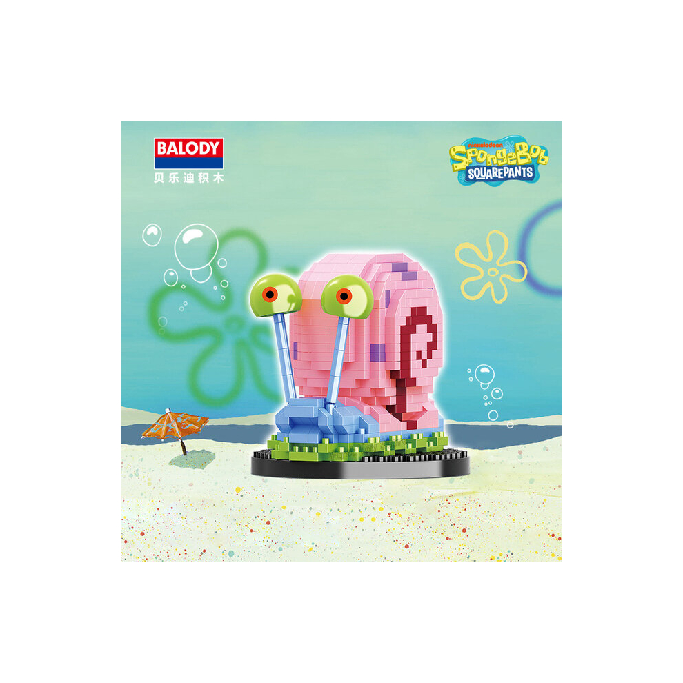 (513pcs) New SpongeBob SquarePants Cartoon Building Blocks Anime Figure ...