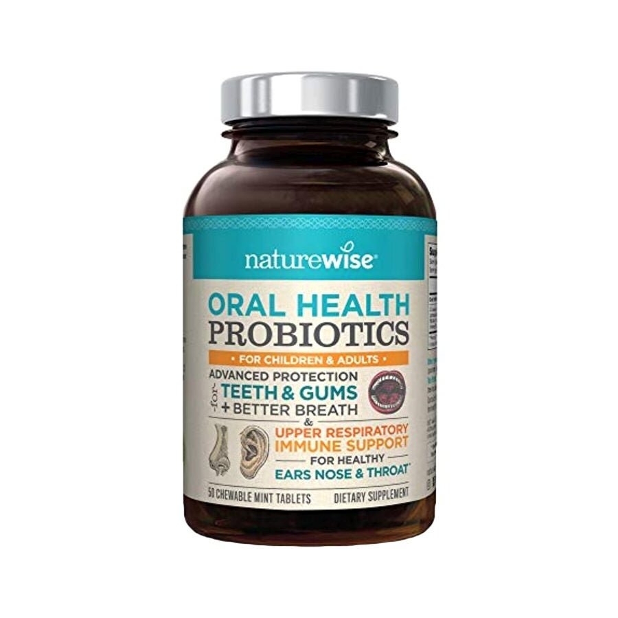 Naturewise Oral Health Chewable Probiotics, Supports Healthy Teeth ...