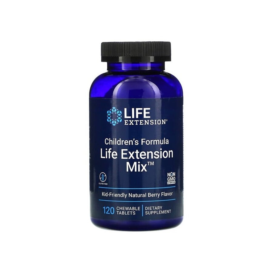 Childrens Formula Life Extension Mix Natural Berry Flavor 120 Chewable ...