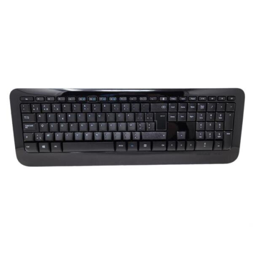 Microsoft Wireless Desktop Keyboard 850 French AZERTY Black PY9-00024 ...