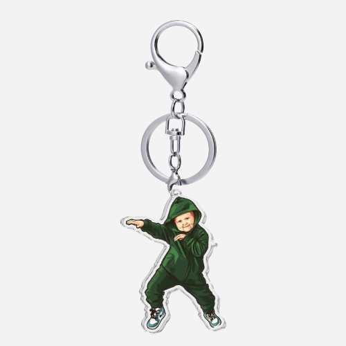Hasbulla Magomedov Meme Acrylic Keychain Mini Khabib Hasby Figure Key ...