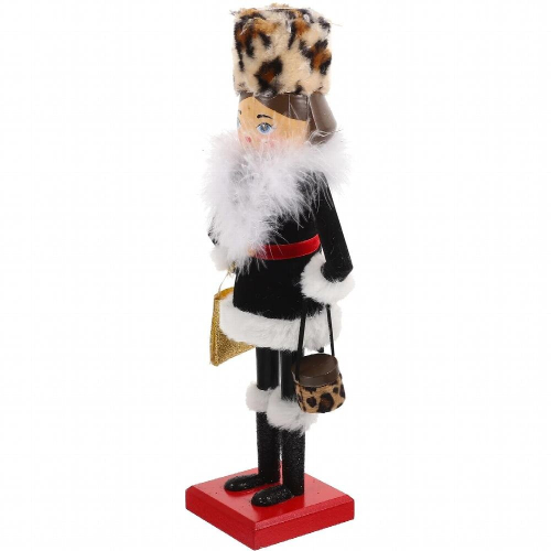 Traditional Christmas Xmas Style Lady Nutcracker Holiday Nut Nutcracker ...