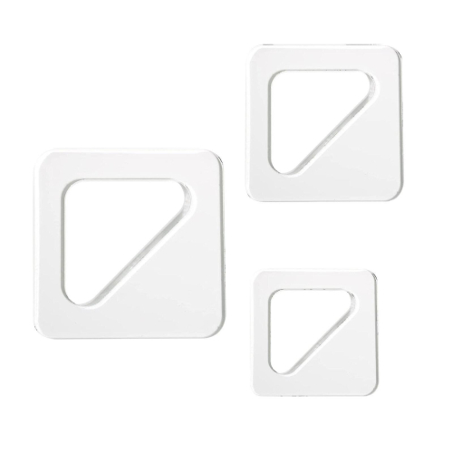 Template Acrylic Handle Cutting Board - Router Template Triangle ...