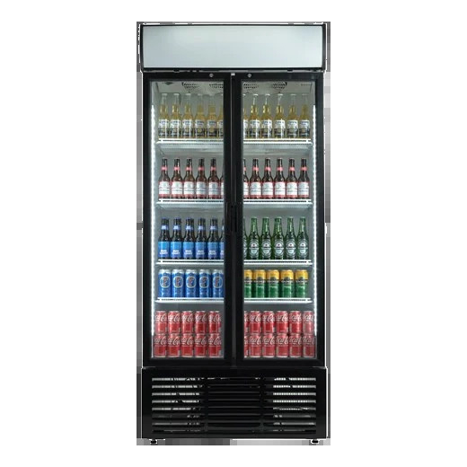 Contender 783L Double Hinged Glass Doors Commercial Display ...