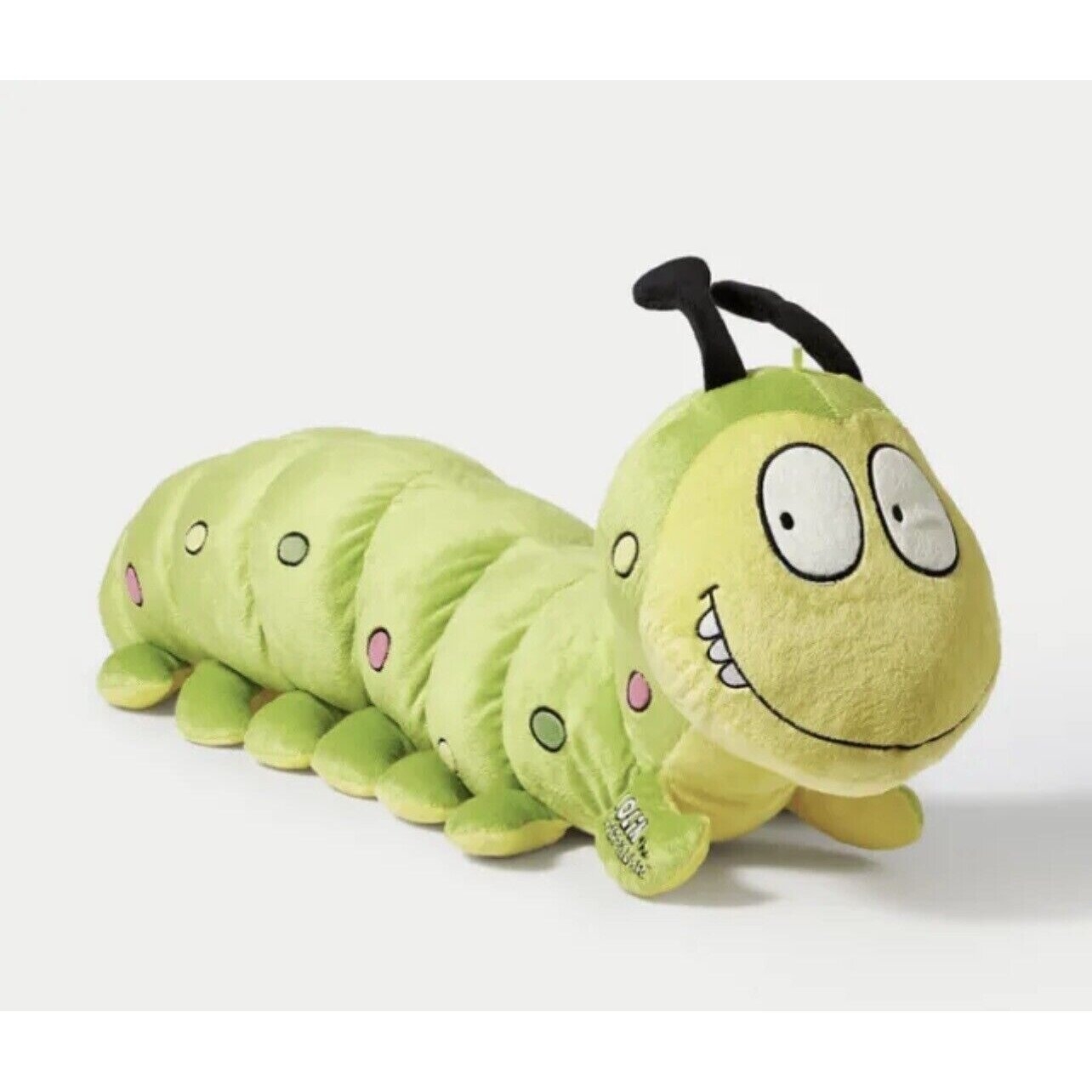 M&S GIANT COLIN THE CATERPILLAR PLUSH SOFT TOY 68CM LONG PERCY PIG ...