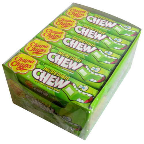 Chupa Chups Incredible Chew Lollies (20x45g) (Apple) on OnBuy
