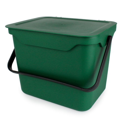 Easy Eco Green Kitchen Food Waste Compost Caddy - 5 Litre Bin (5L) on OnBuy