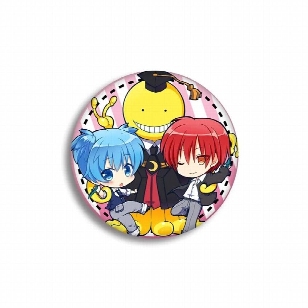 Japan Anime Assassination Classroom Pins Badges Brooch Chest Ornament ...