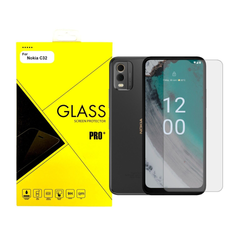 For Nokia C32 Tempered Glass Screen Protector on OnBuy