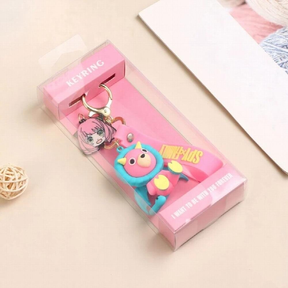 Spy X Family Anya Keychains Character Cosplay Keyrings Style Anime ...