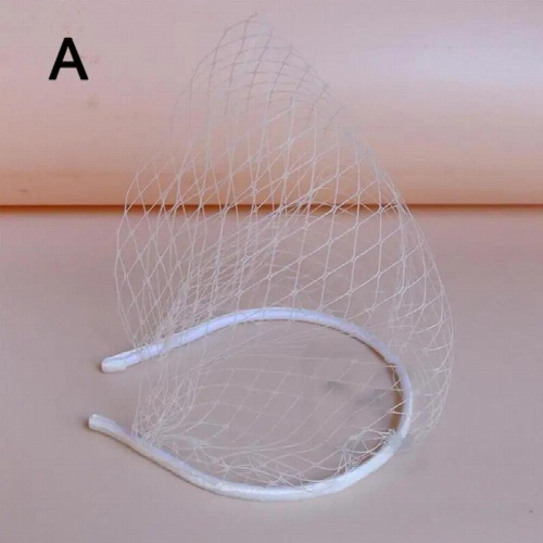 Veil Headband Fascinator Birdcage Women Funeral Headdress Hair Bridal ...