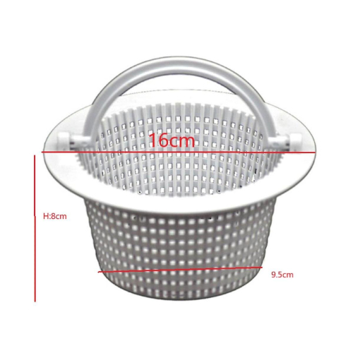 Swimming Pool Skimmer Replacement Basket With Handle 2 Pack - Above ...