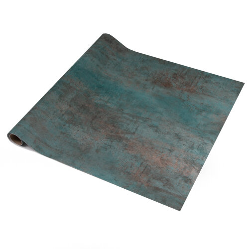 (5m) dc fix metallic OXIDE STEEL premium sticky back plastic vinyl wrap ...