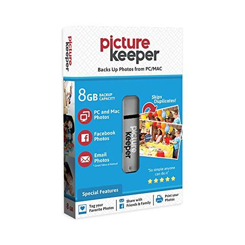 Picture Keeper 8GB Portable Flash USB Photo Backup and Storage Device ...