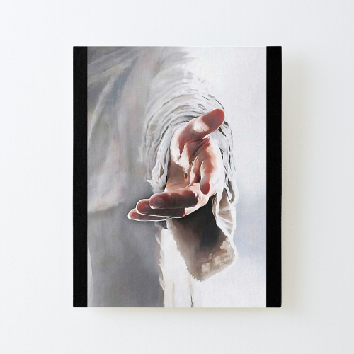 Canvas Print Only Jesus Reaching Hand -Jesus Come Follow Me - The Hand ...