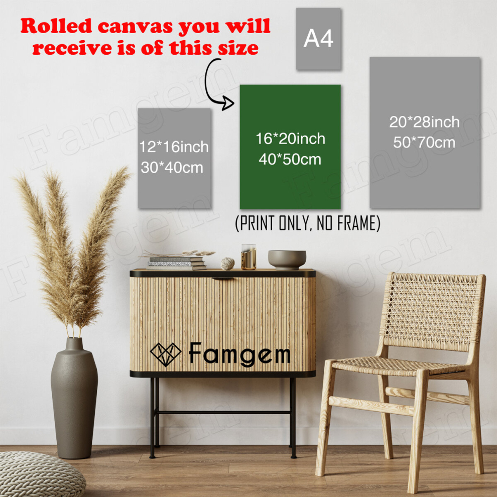 Canvas Print Only detailed physical map of EUROPE topographic map of ...