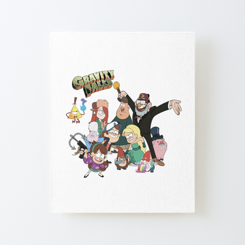 Canvas Print Only Gravity falls, characters from gravity falls Poster ...