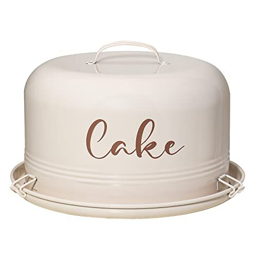 webake Tall Cake Carrier with Handle Cake Transport Box Large Cake Tin ...