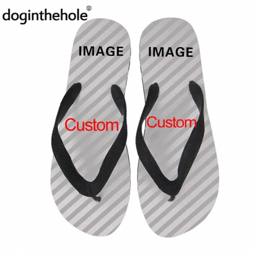 Doginthehole Demon Slayer Women Anime Flip Flops Japanese Style Home ...