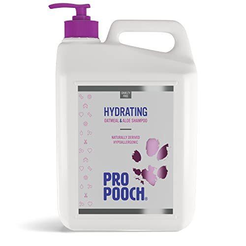 Pro Pooch Oatmeal Dog Shampoo - Natural & Hypoallergenic Formula for ...