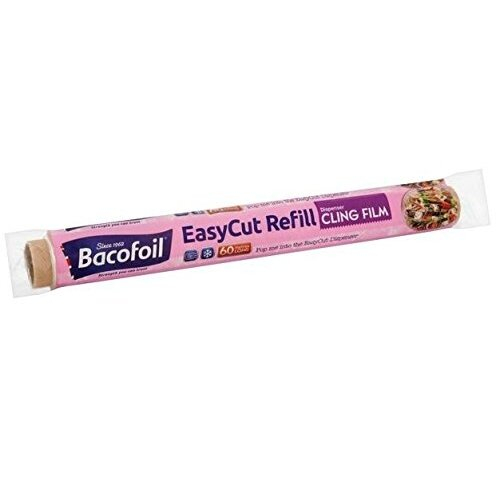 Bacofoil Baco Baco Easycut Cling Film - Refill 350mm x 60mtr (Pack of 2 ...