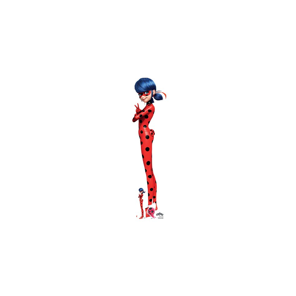 Lady Bug Miraculous: Tales of Ladybug & Cat Noir Lifesize Cardboard ...