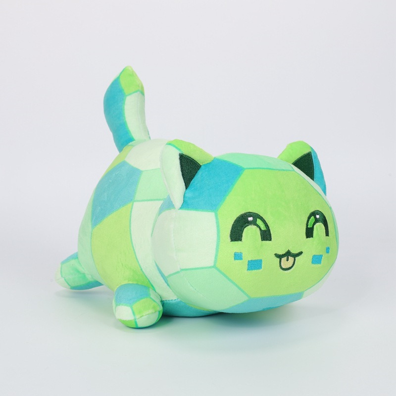 (Style G) Aphmau Cat Plush Toy Alien Rainbow Gem Kitten Doll Angel Girl ...