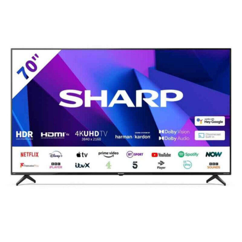 Sharp 70" 4K Ultra HD LED Smart TV on OnBuy
