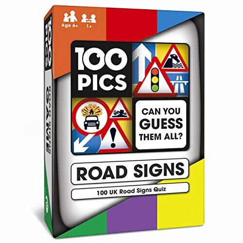 100 PICS Road Signs Travel Game - Traffic Sign Flash Cards, Helps Learn ...
