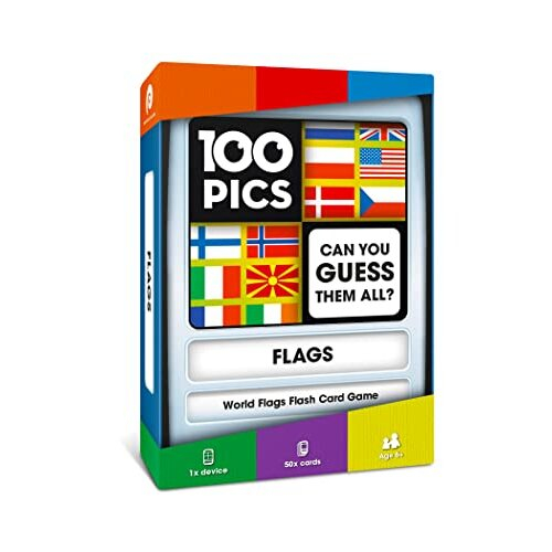 100 PICS Flags of The World Travel Game - Learn 100 Country Flags ...