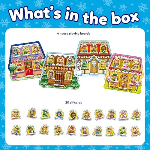 Orchard Toys Elf Lotto Mini Games, Travel Games for Kids to Learn ...