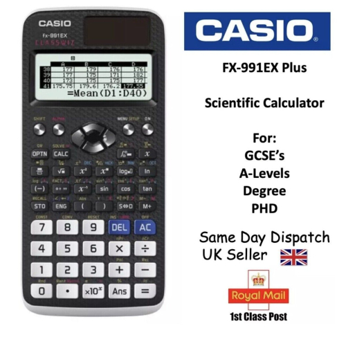 CASIO FX-991EX FX 991EX Features Advanced Scientific Calculator 552 FUNCTIONS on OnBuy