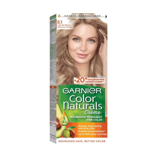 Naturals Hair Treatment And Hair Mask Creme Hair Colour 8.1 Light Ash ...