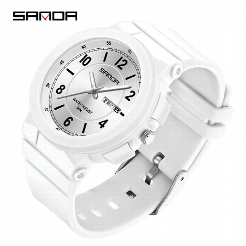 Quartz Movement Watch Calendar Week Display Quartz Watch Ladies Mens ...