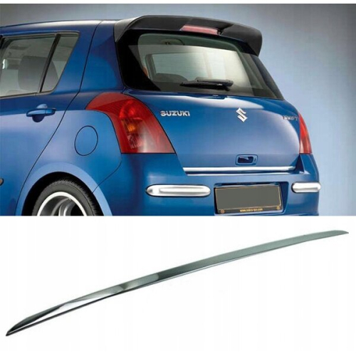 SUZUKI SWIFT III MZ, EZ 04- Chrome Trunk Trim - Tailgate Accent ...