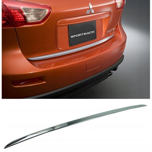 Mitsubishi LANCER X Sportback - Chrome Trunk Trim - Tailgate Accent ...