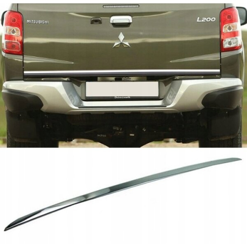 Mitsubishi L200 2014- Chrome Trunk Trim - Tailgate Accent - Premium Car ...
