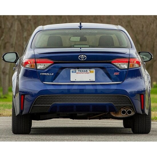 Toyota Corolla E21 Chrome Trunk Trim - Tailgate Accent - Premium Car ...