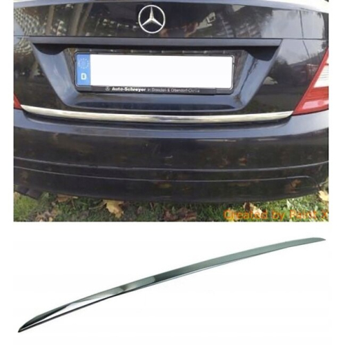 Mercedes C Klasa W204 - Chrome Trunk Trim - Tailgate Accent - Premium ...
