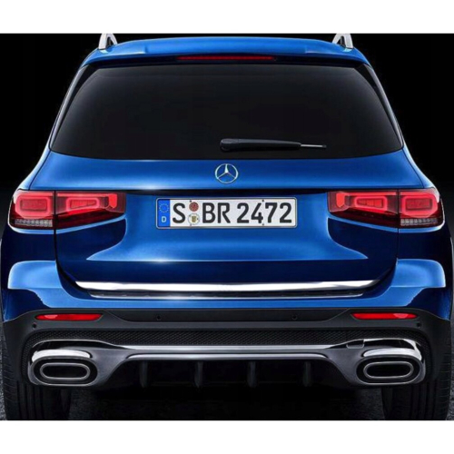 Mercedes GLB X247 2019+ Chrome Trunk Trim - Tailgate Accent - Premium ...